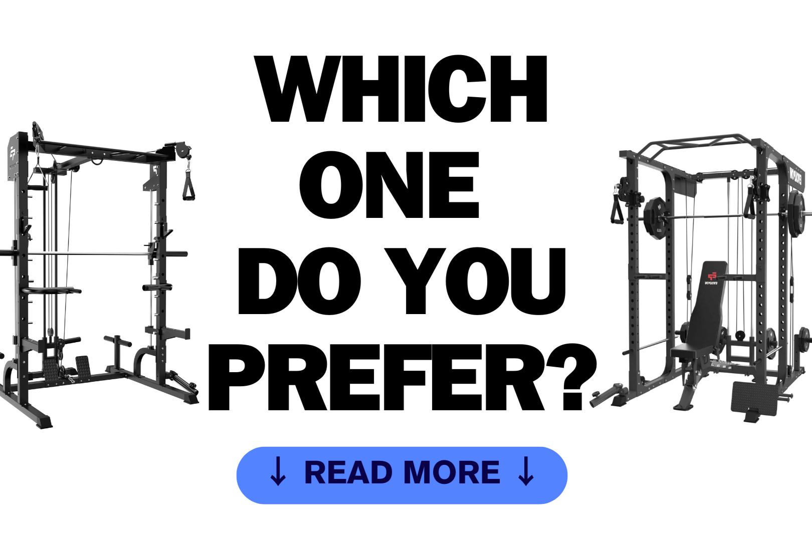What's the Difference Between a Squat Rack and a Power Rack? – Evolpow ...