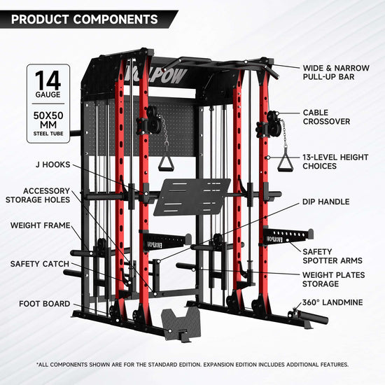 EVOLPOW M2B Brute All-In-One Smith Machine Home Gym – Evolpow Fitness