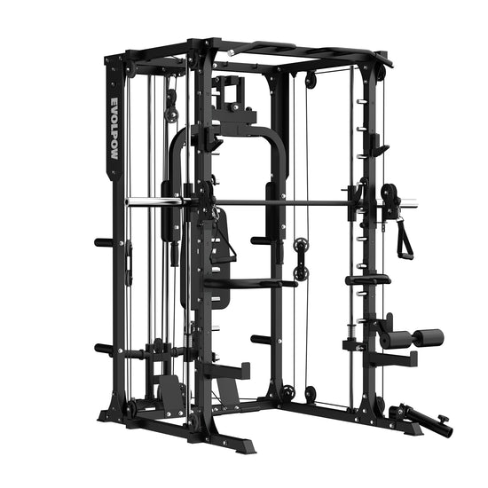 EVOLPOW M2A Brute All-in-One Smith Machine Home Gym – Evolpow Fitness