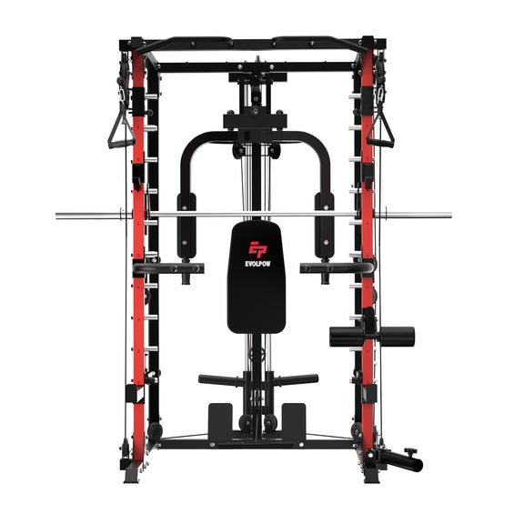 EVOLPOW M2A Brute All-in-One Smith Machine Home Gym – Evolpow Fitness