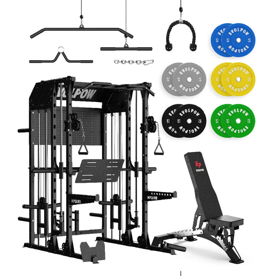 EVOLPOW M2B Brute All-In-One Smith Machine Home Gym – Evolpow Fitness
