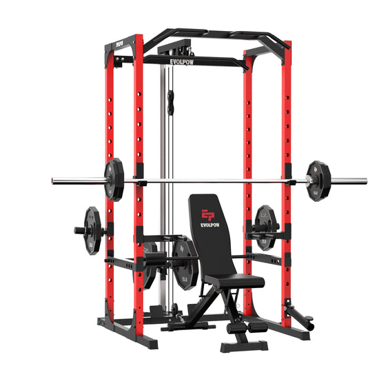 EVOLPOW P2A Brute All-in-One Power Rack Home Gym Package – Evolpow Fitness